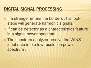 Border security-using-wireless-integrated-network-sensors-1 | PPTX