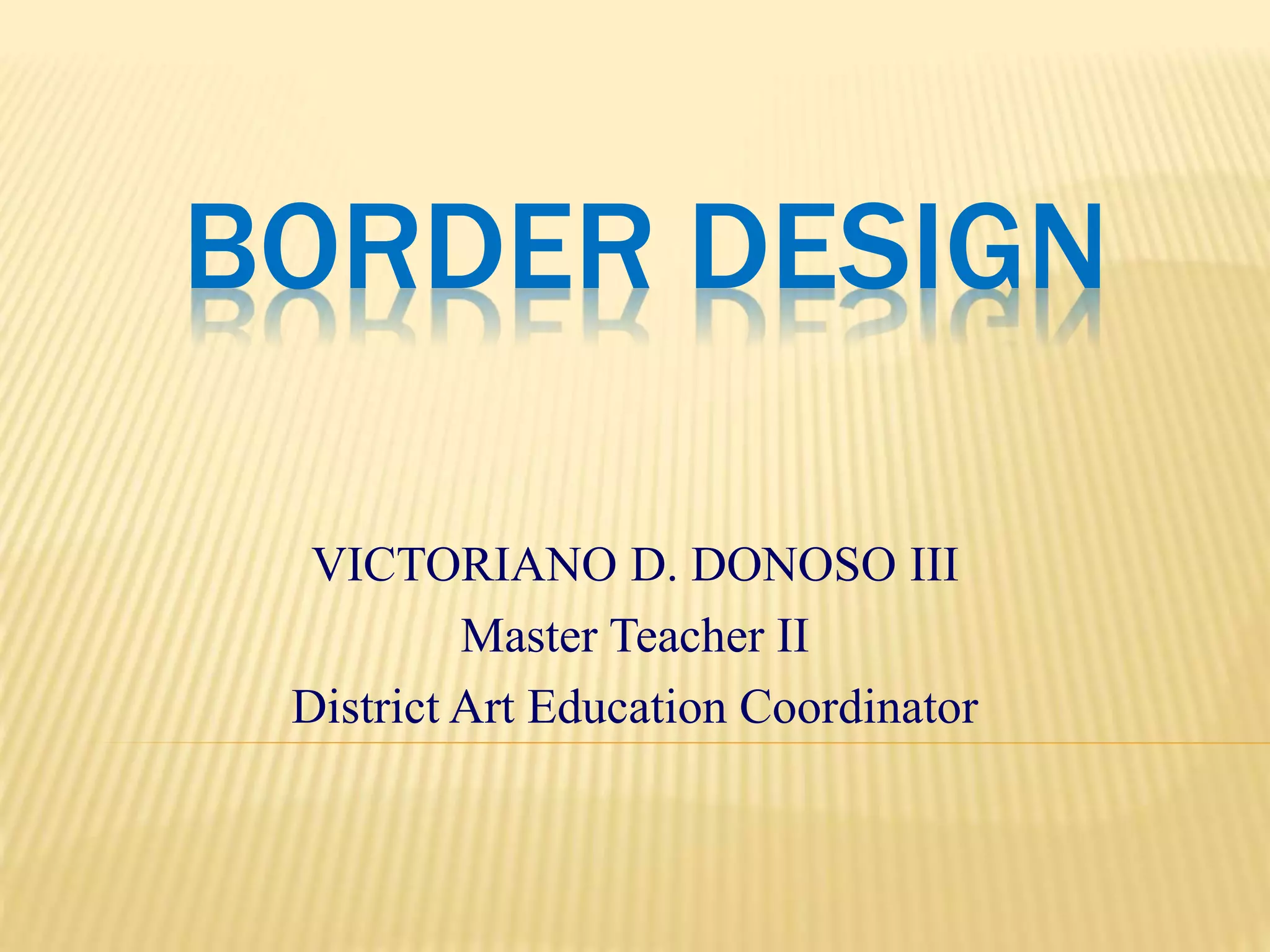 Border Design | PPT
