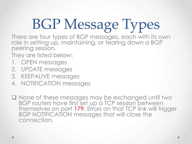 Border Gateway Protocol Pptx Computer Networking Computing