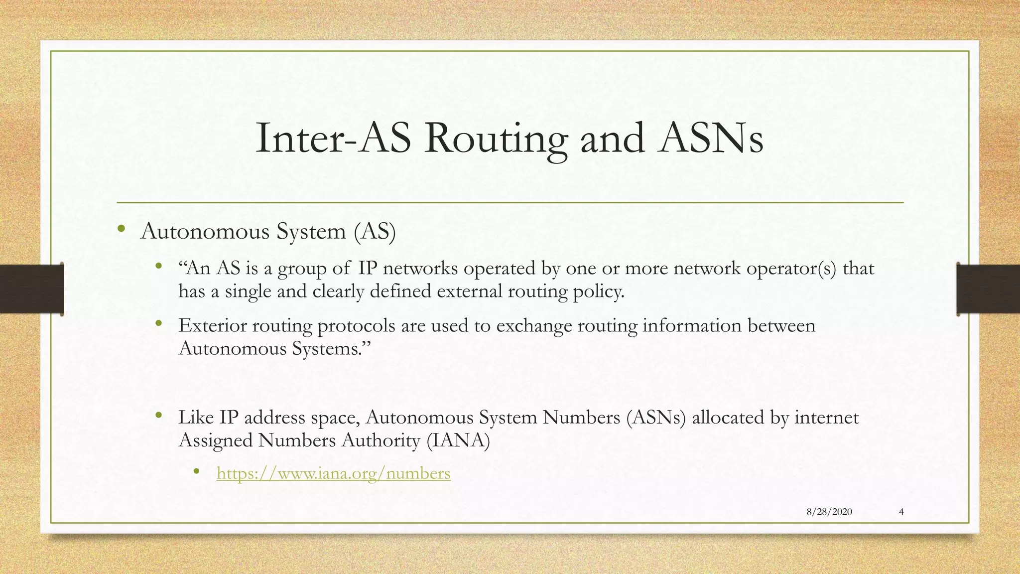 Border Gateway Protocol Pptx Computer Networking Computing
