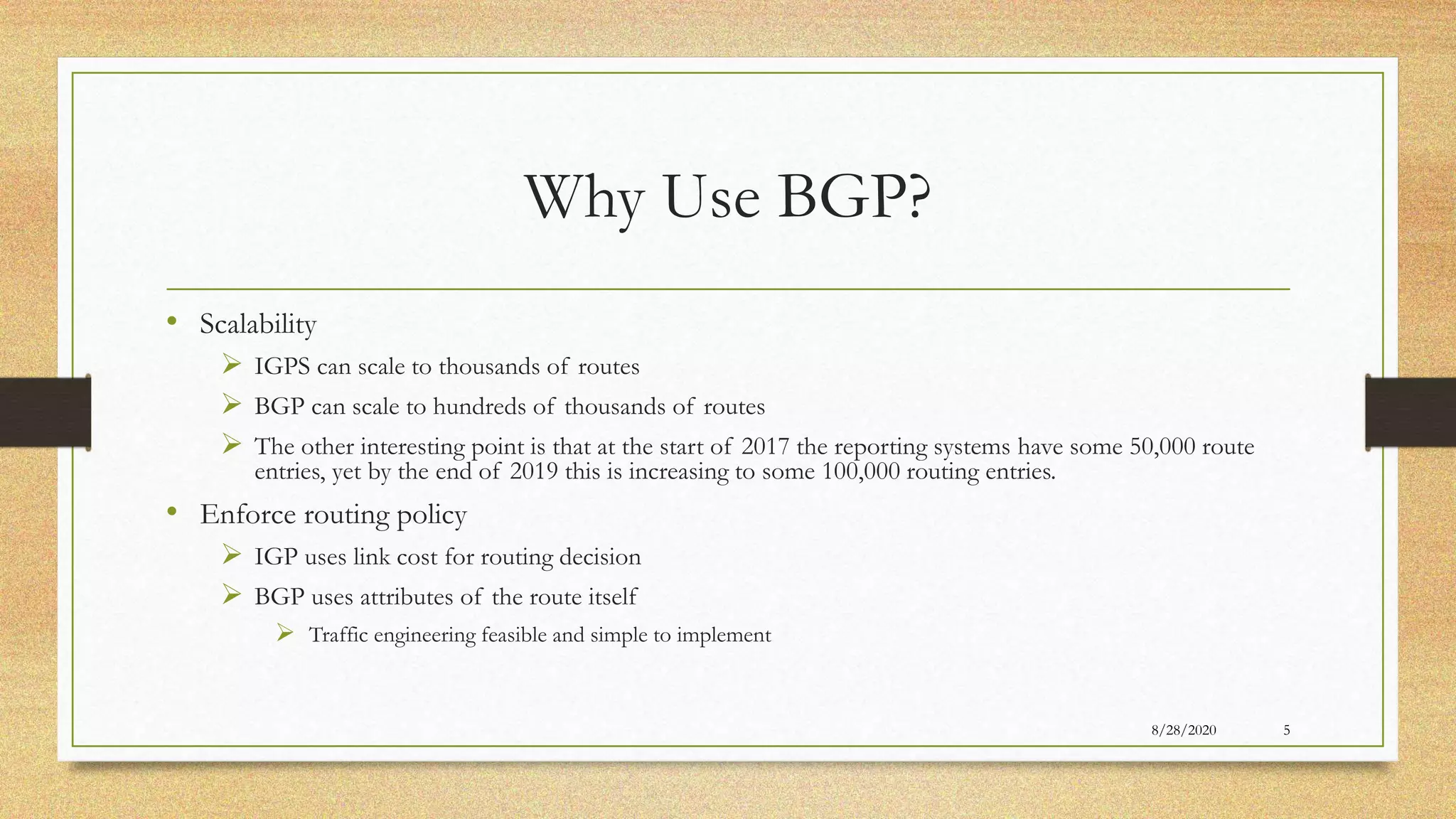 Border Gateway Protocol Pptx Computer Networking Computing