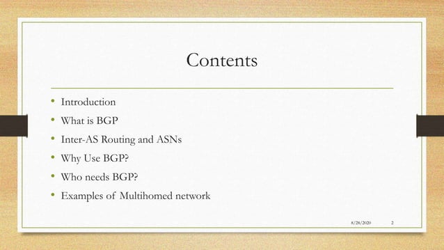 Border gateway protocol | PPT