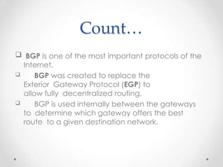bordergatewayprotocol and its types .pptx