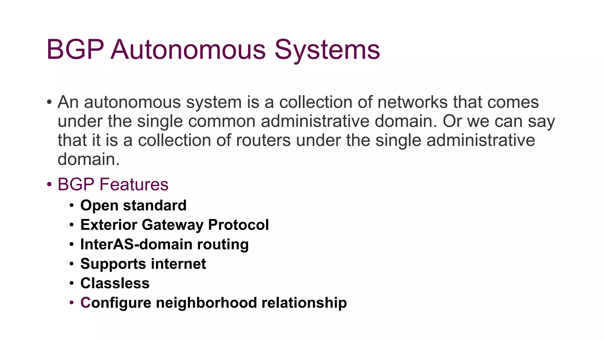 Border Gateway Protocol & IPV6.pptx