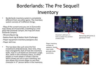 Borderlands case study. | PPT