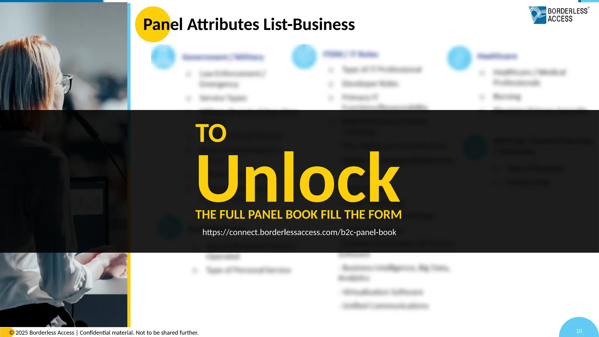 Borderless Access Global - Panel Book 2025 | PPTX