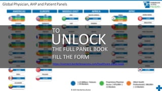 Borderless Access Health - Panel Book Unlock 2024 | PPTX