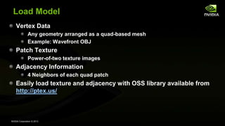 Borderless Per Face Texture Mapping | PPTX