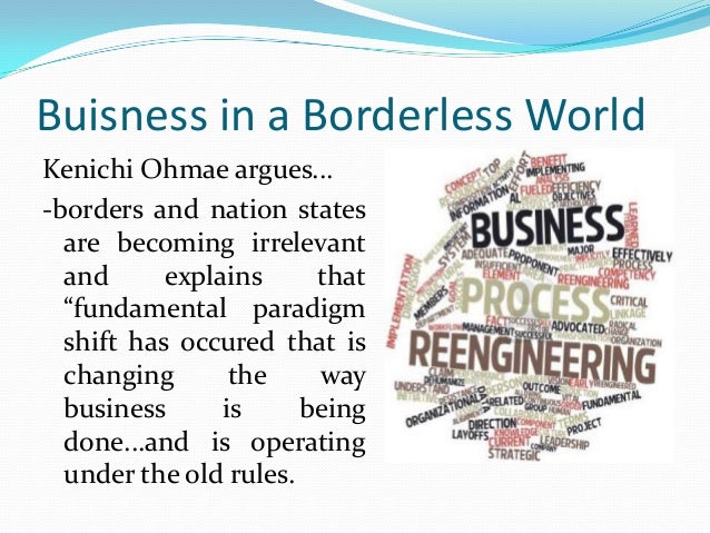 Borderless world