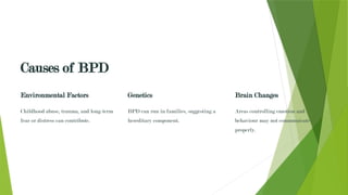 Managing Borderline Personality Disorder: A Specialist’s Approach | PPTX