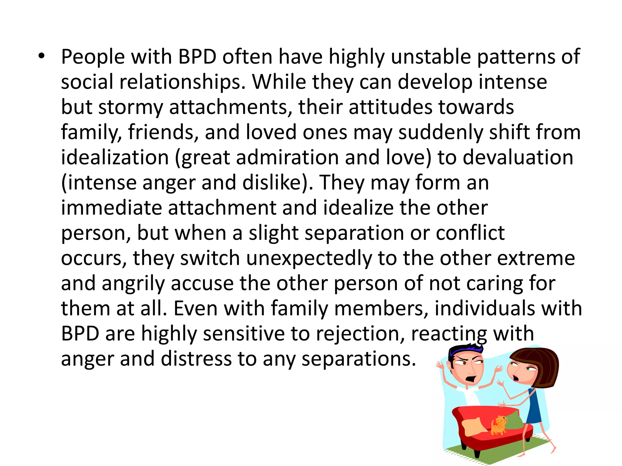 Borderline personality disorder | PPTX | Mental Health | Diseases and ...