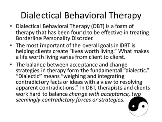 Borderline personality disorder | PPTX