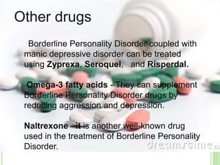 Borderline personality disorder | PPTX