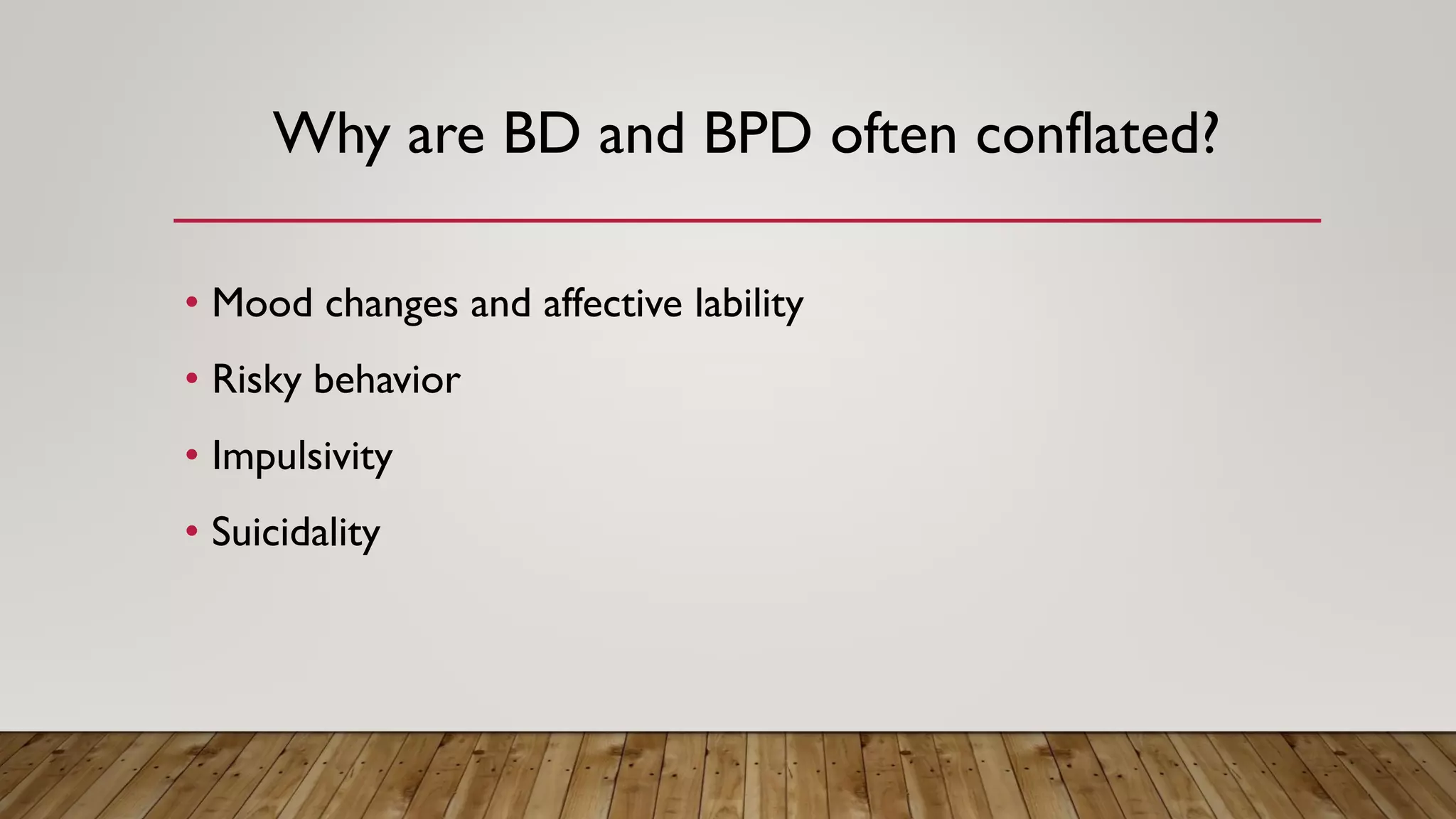 Borderline Personality Disorder Vs. Bipolar Disorder - Diagnostic ...