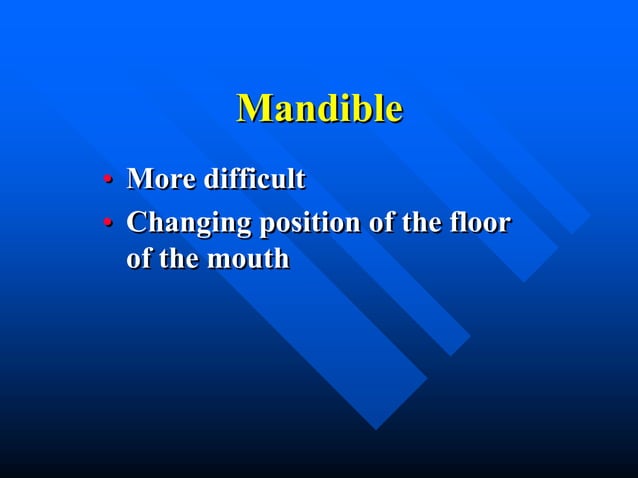 Border Molding.ppt | Dental Health | Diseases and Conditions