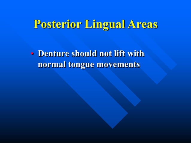 Border Molding.ppt | Dental Health | Diseases and Conditions