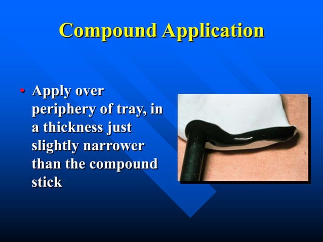 Border Molding.ppt | Dental Health | Diseases and Conditions