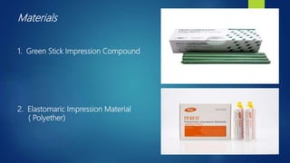 Border Moulding in Complete Denture Prosthesis | PPTX