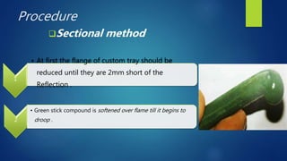 Border Moulding in Complete Denture Prosthesis | PPTX