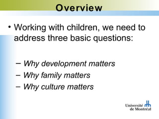 Borders and Belonging, Culture and Community: Cultural Child and Family ...