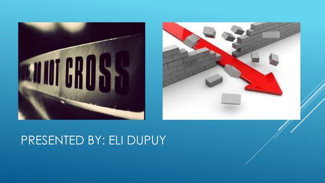 Borders & Boundaries | PPTX