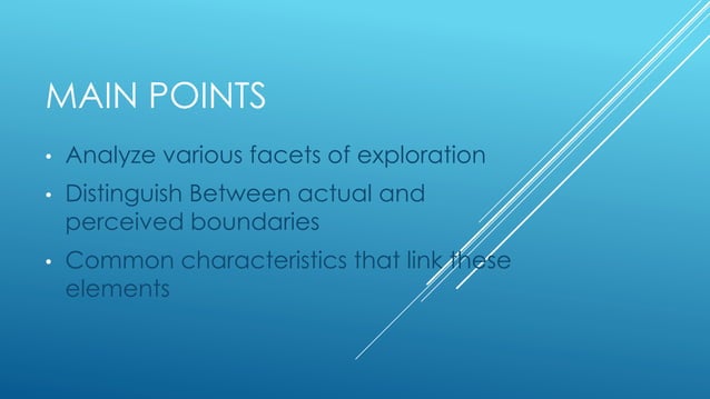 Borders & Boundaries | PPTX