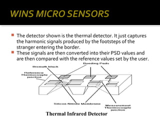 Border security using wireless integrated network sensors(wins) | PPT