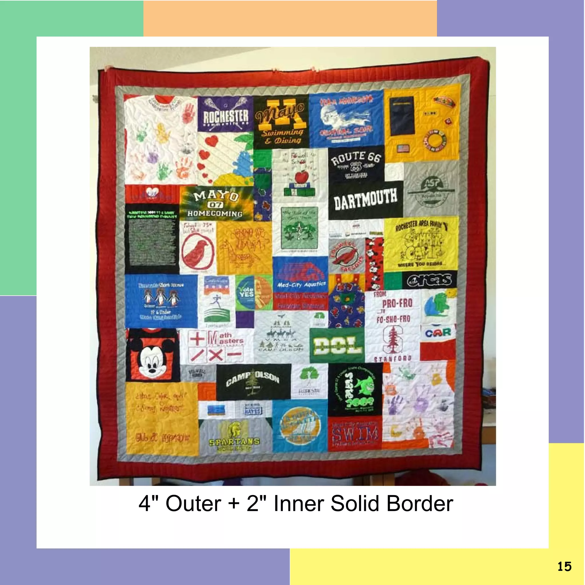 Border slideshow | PDF | Needlework | Arts and Crafts