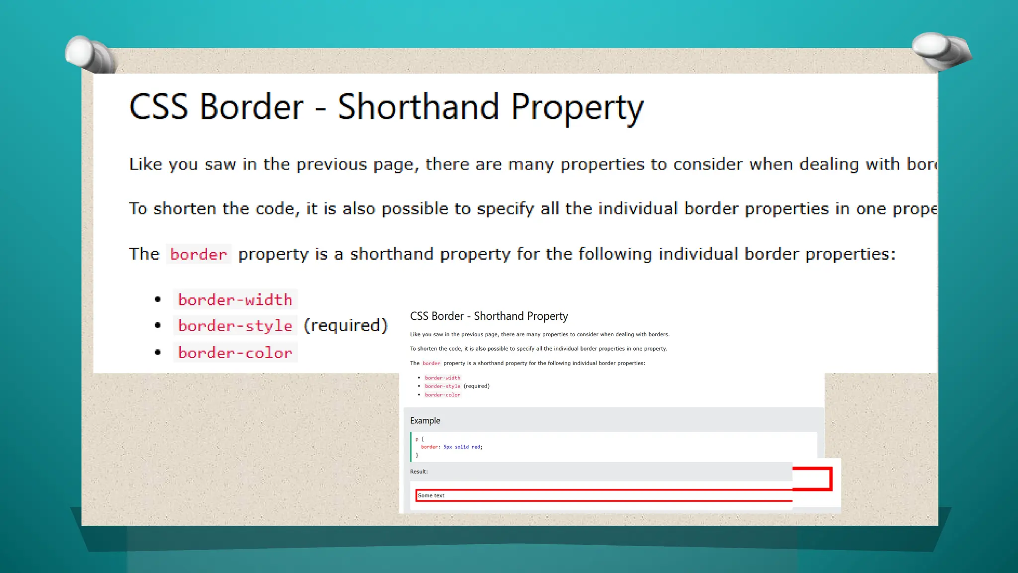 Borders in CSS Borders in CSS border color border radius border style and border shorthand .pptx