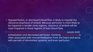 Border zone infarcts in cerebrum and cerebellum.pptx