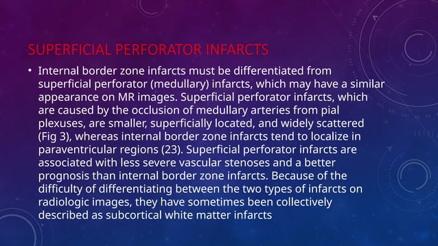 Border zone infarcts in cerebrum and cerebellum.pptx