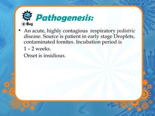 Bordetella pertussis by aslam matania | PPT