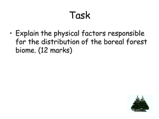 Boreal Forests | PPT