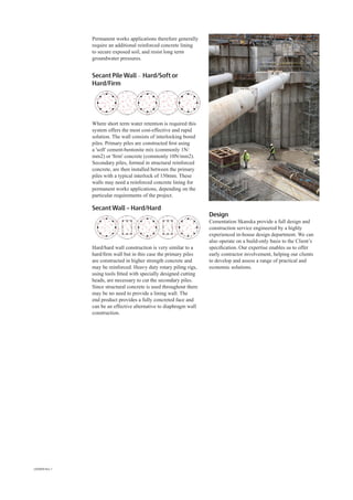 Bored pile-retaining-walls | PDF