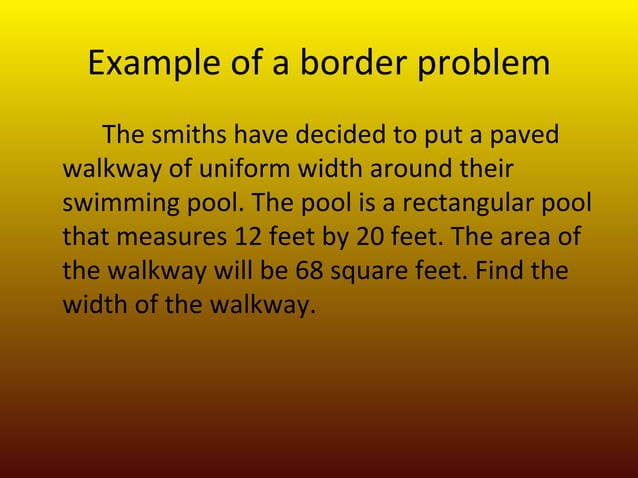 Border problems | PPT