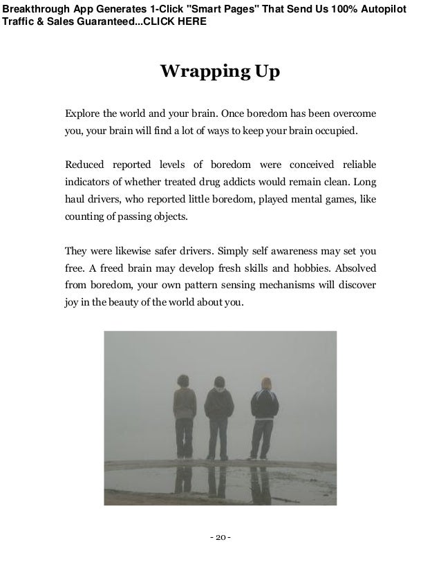 Boredom busters | PDF