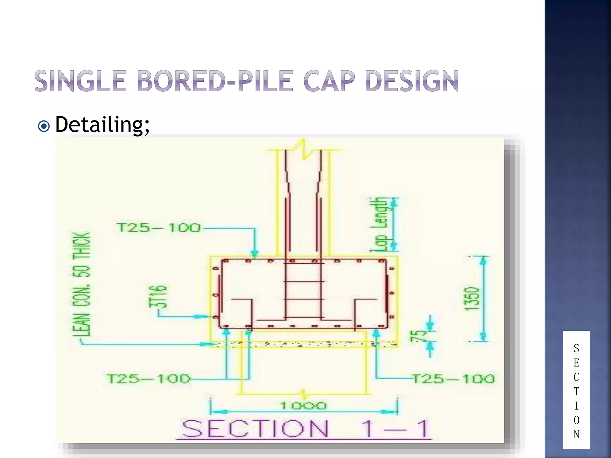 BORED pile and pile cap design.ppt