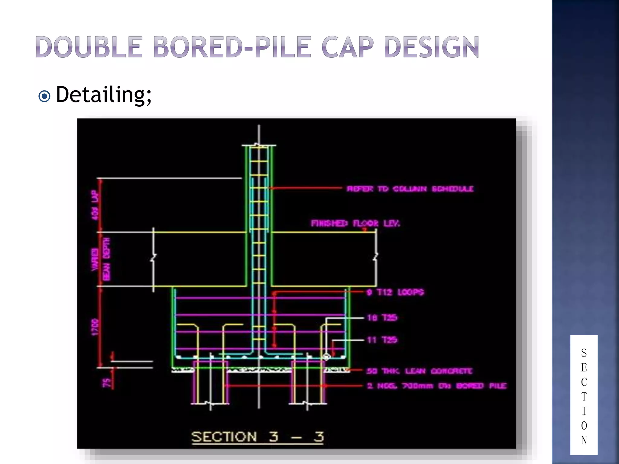 BORED pile and pile cap design.ppt