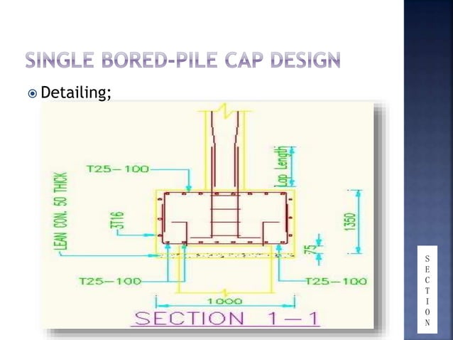 BORED pile and pile cap design.ppt