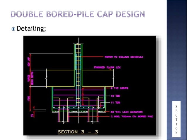 BORED pile and pile cap design.ppt
