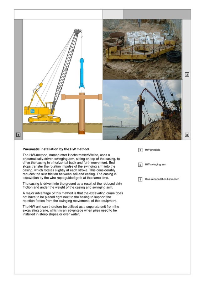 Bored piles production method | PDF | Geology | Science