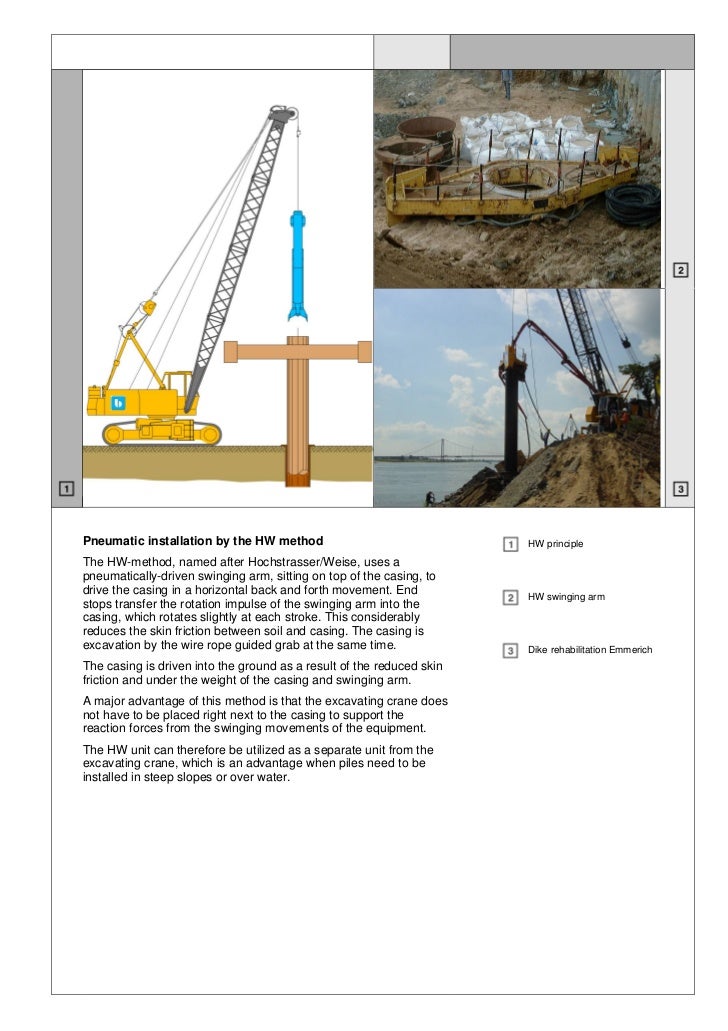 Bored Pile Construction Method