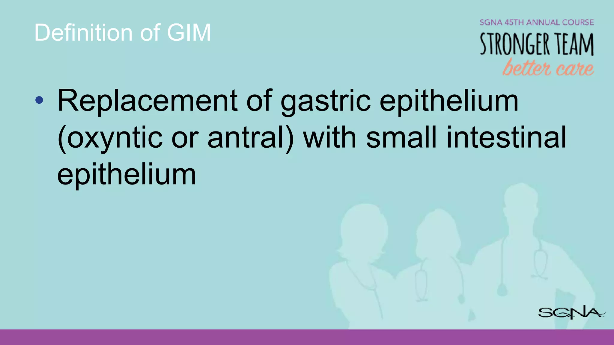 Bored with Barretts: Diagnosing Gastric Intestinal Metaplasia, Meckels ...