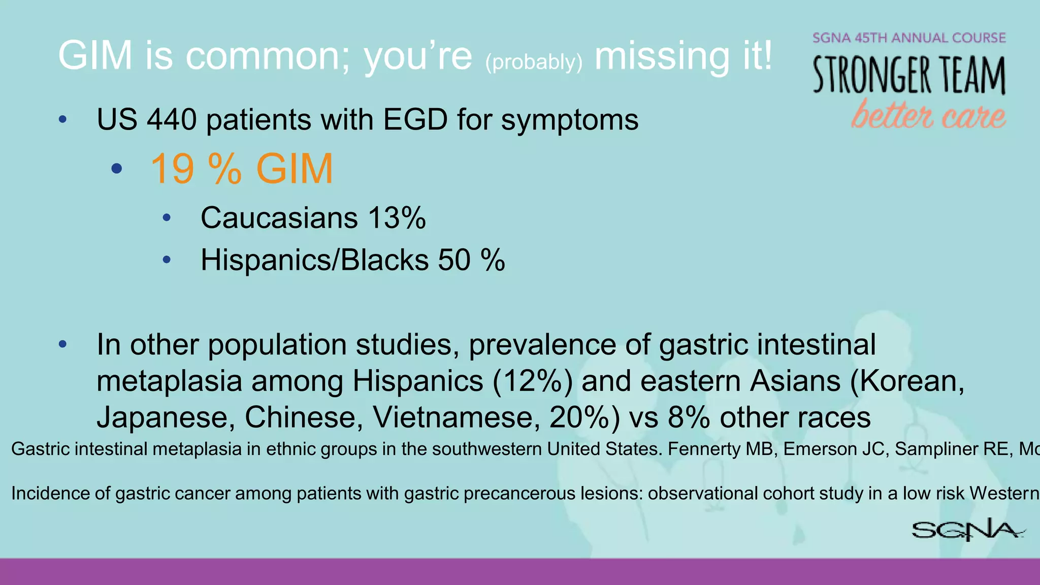Bored with Barretts: Diagnosing Gastric Intestinal Metaplasia, Meckels ...