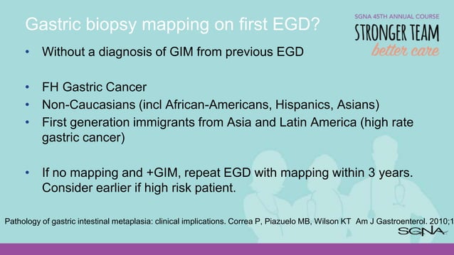 Bored with Barretts: Diagnosing Gastric Intestinal Metaplasia, Meckels ...