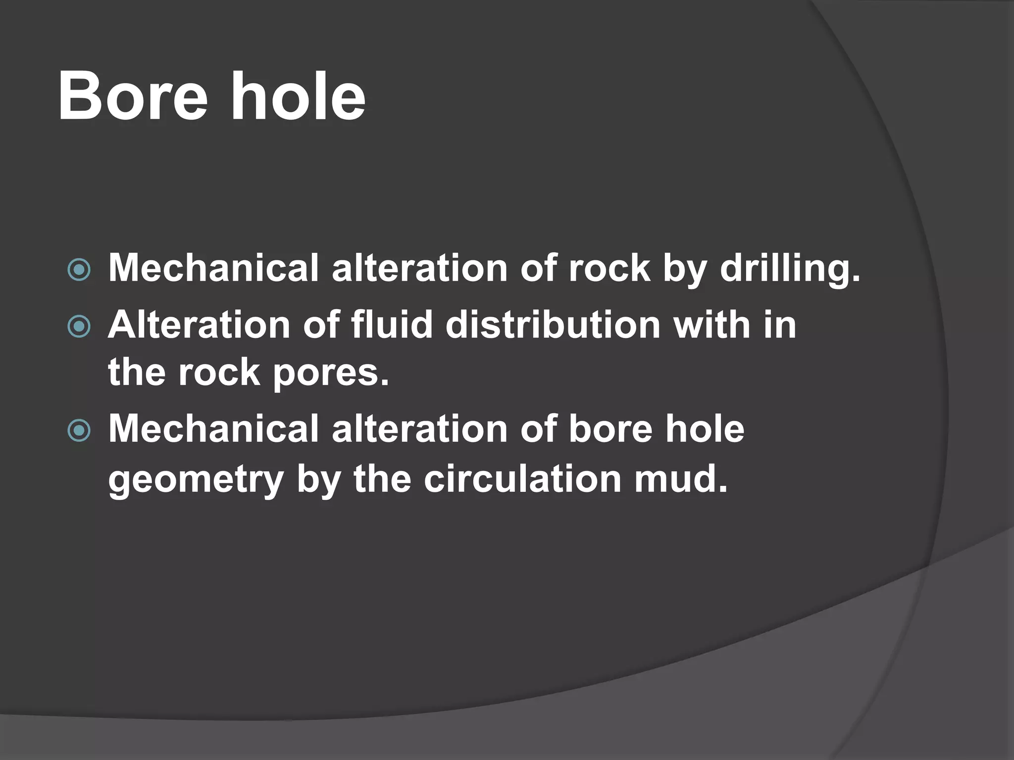 Bore hole | PPTX