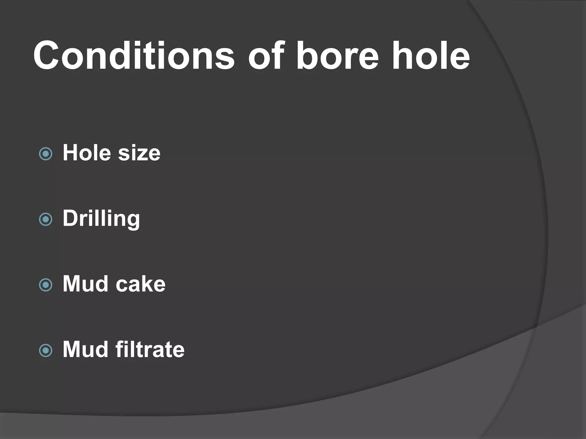 Bore hole | PPTX