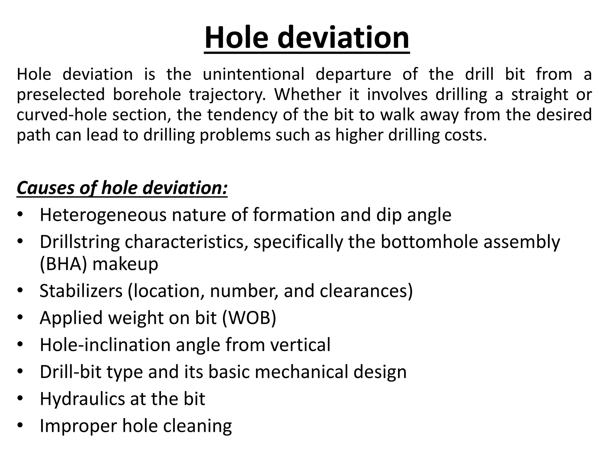 Borehole and Drilling problems | PPTX
