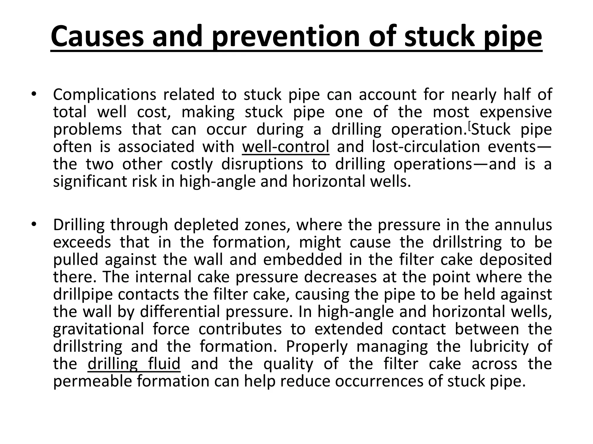 Borehole and Drilling problems | PPTX