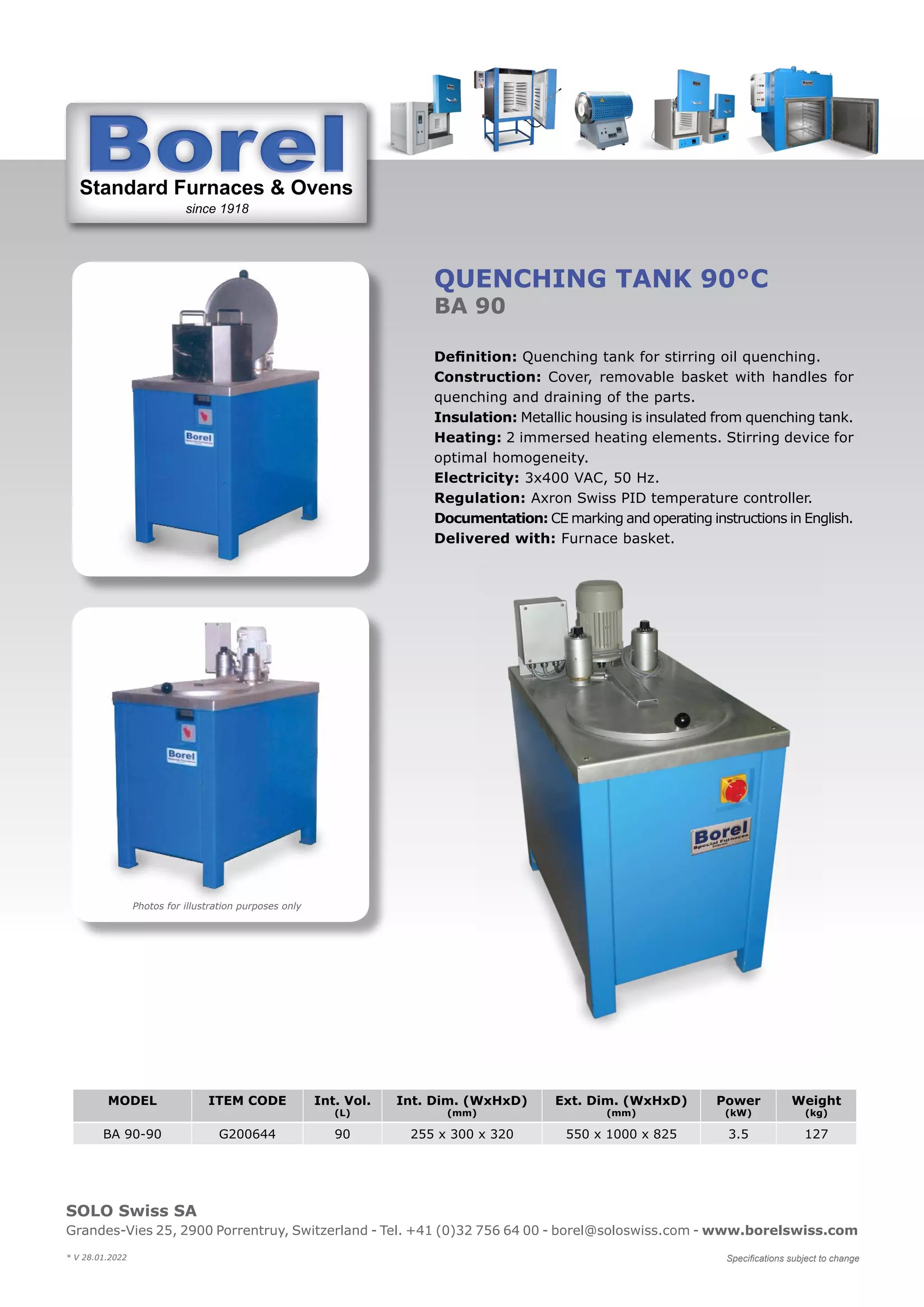 Quenching Tank 90°C | PDF